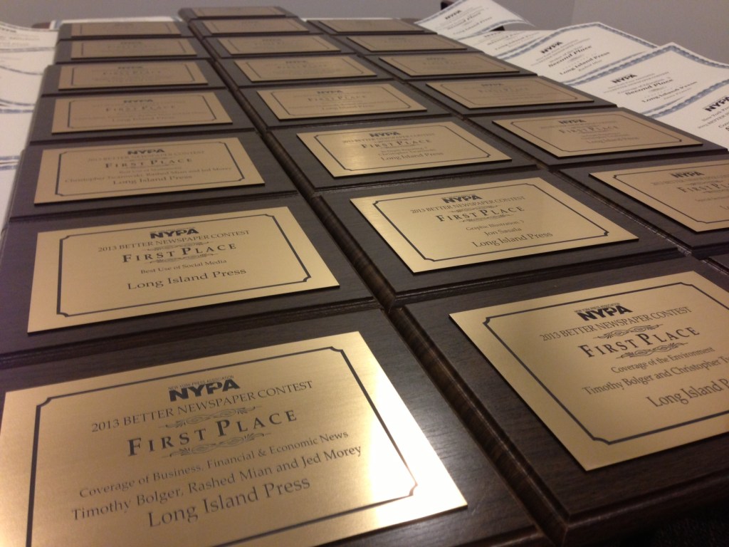 Long Island Press Wins Top Journalism Awards & Honors