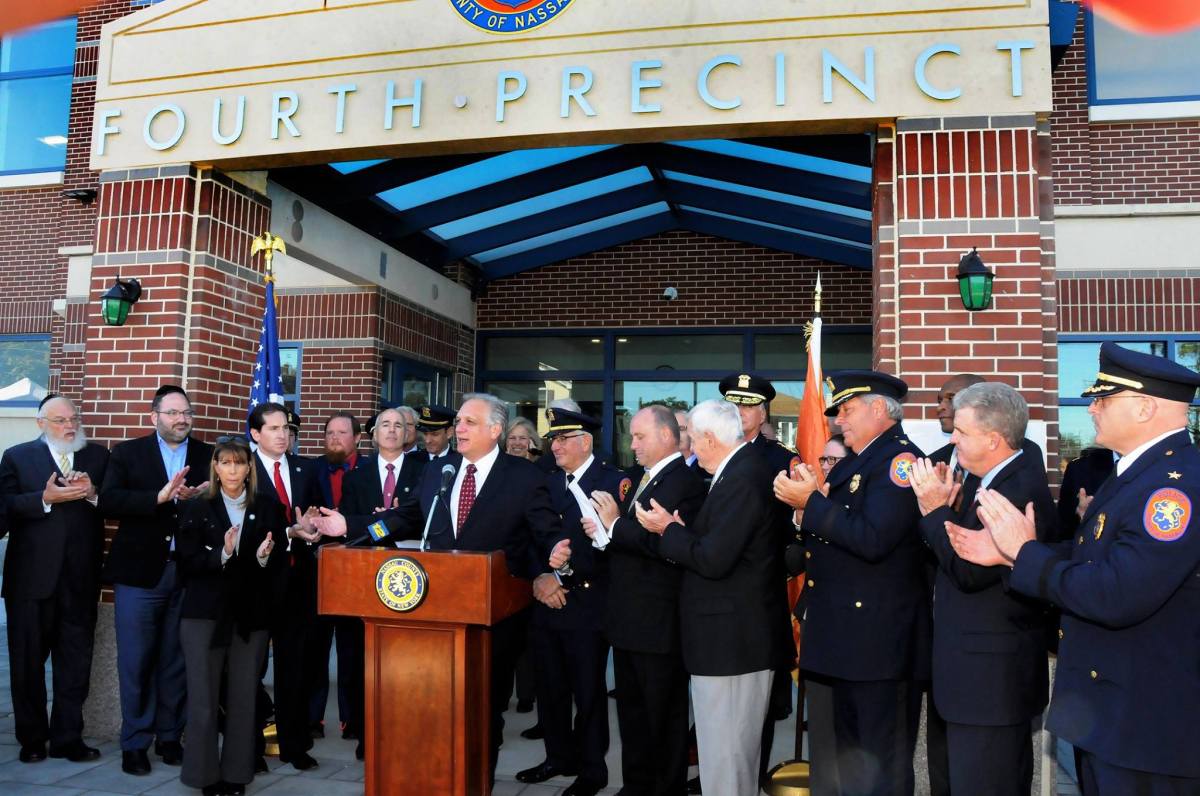 Nassau Marks Debut of New Fourth Precinct Station House