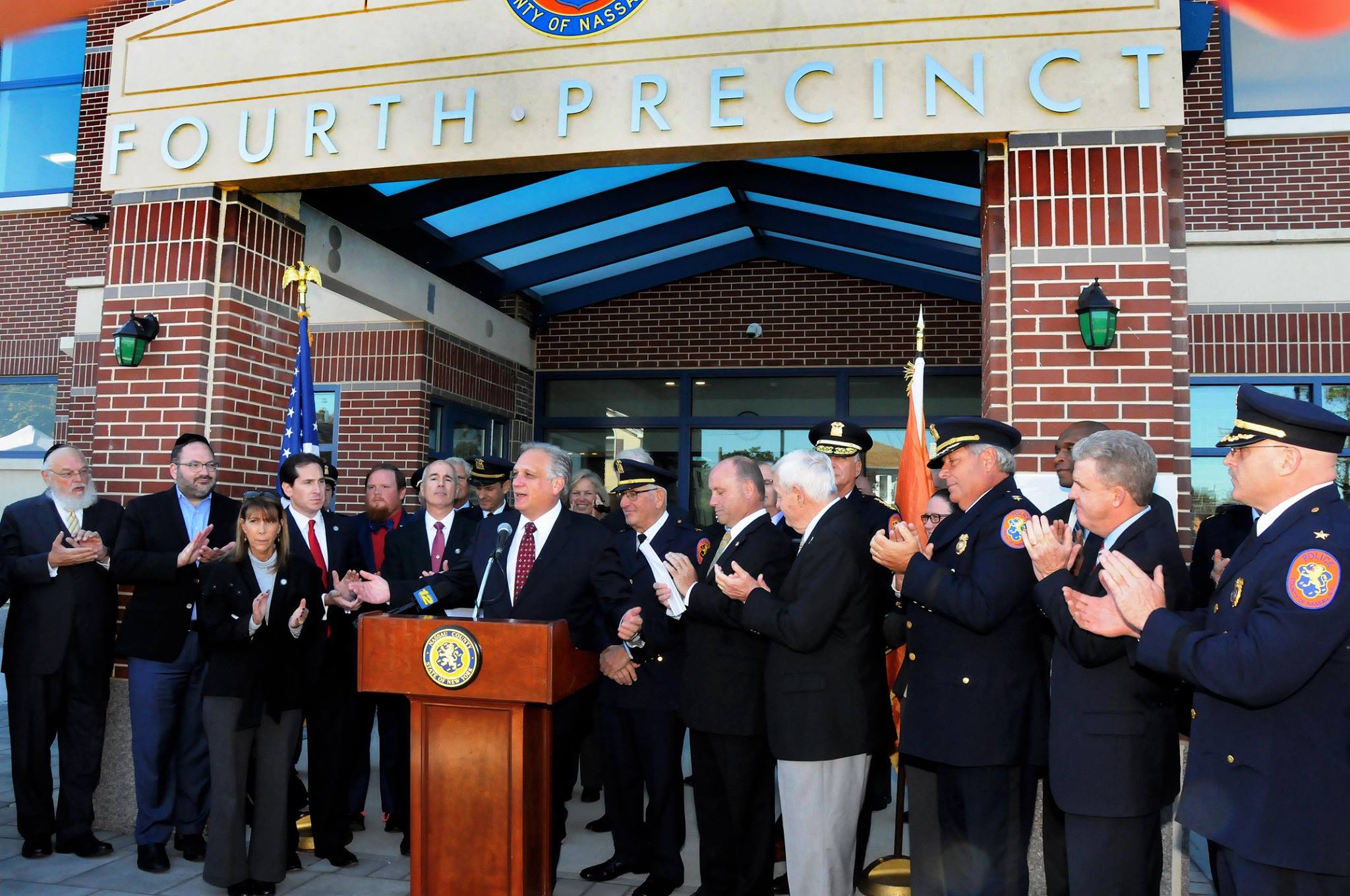 Nassau Marks Debut of New Fourth Precinct Station House