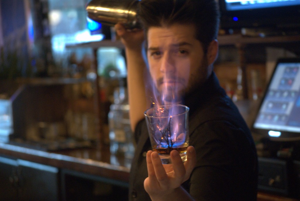 Left Coast Kitchen & Cocktails on Fire With Thyme to Smoke