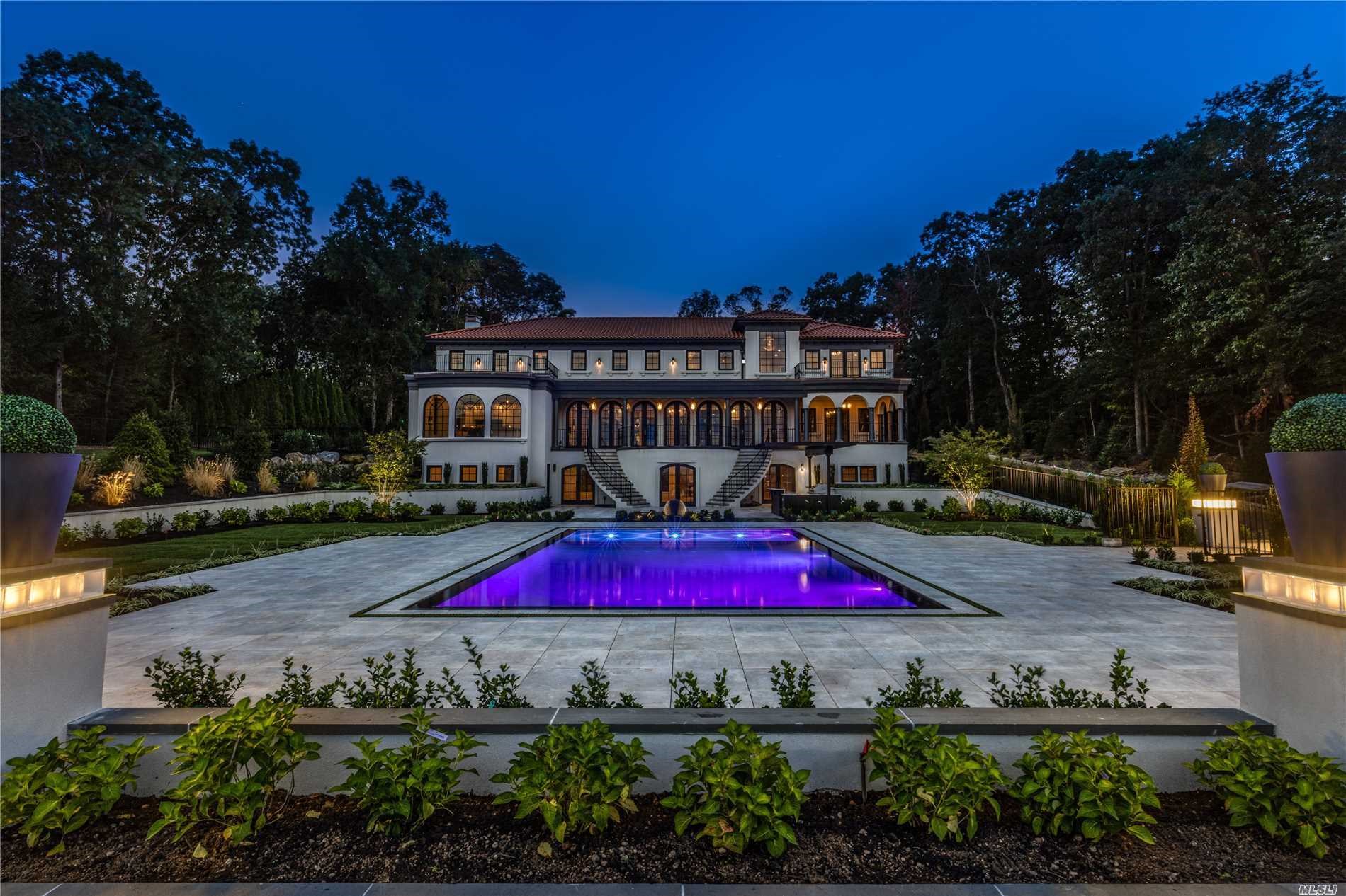 Newly Built Sands Point Modern Tuscan Mansion Asks $9M