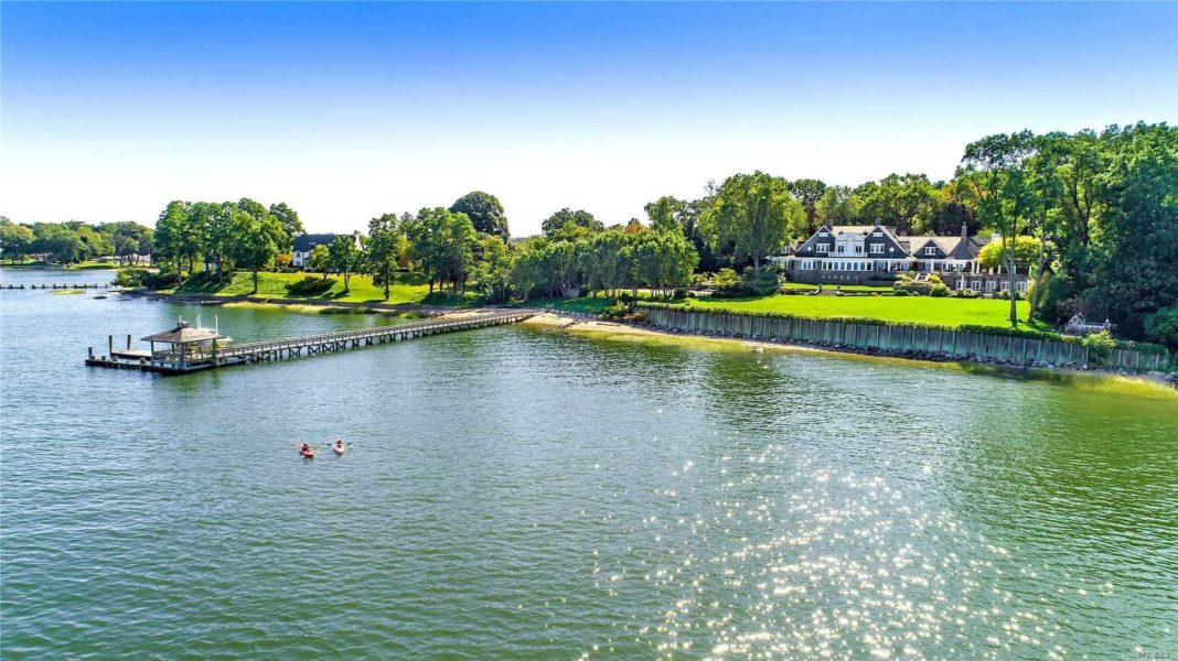 Custom Colonial Mansion in Kings Point Asks $45M