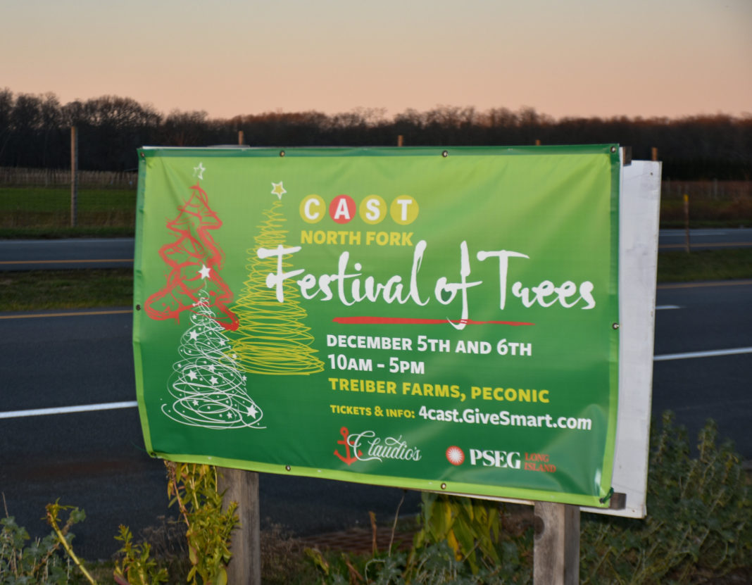 North Fork Festival of Trees Held At Treiber Farms in Peconic