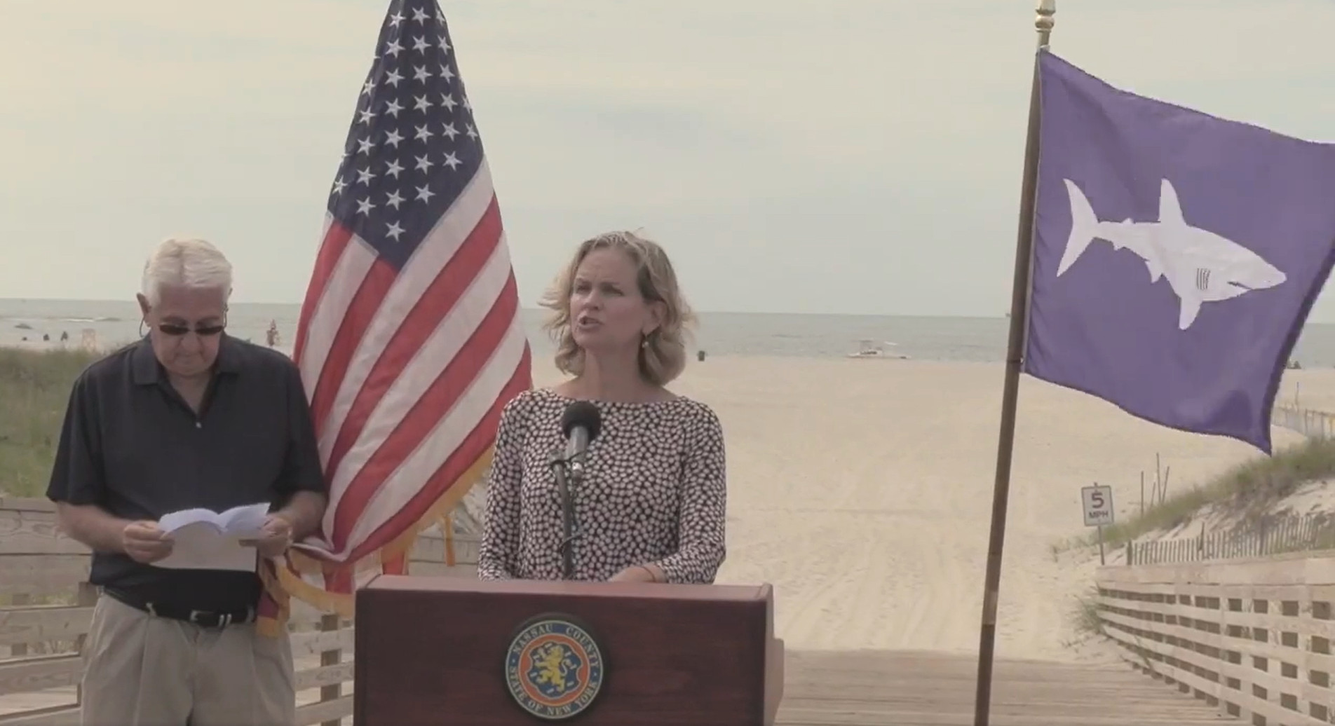 Record Number of Sharks Spotted in Nassau, New Flag Warning System In Place