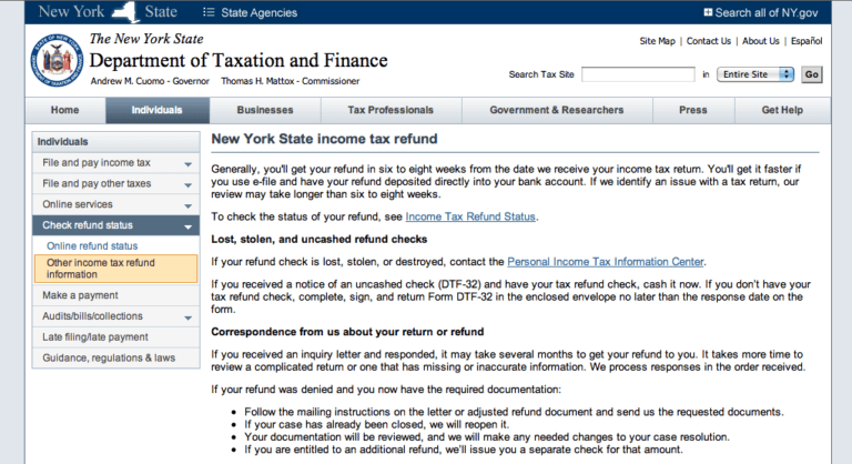 NYS Tax Return When Will I Receive My NYS Tax Return nys-tax-return-when-will-i-receive-my-nys-tax-return