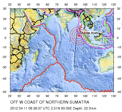 Indonesian Earthquake Triggers Tsunami Warning