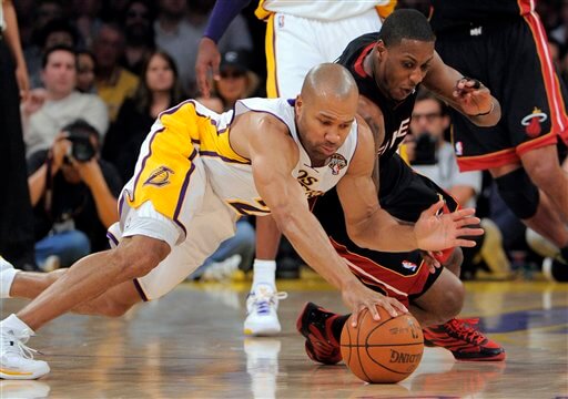Derek Fisher Traded to Rockets For Jordan Hill