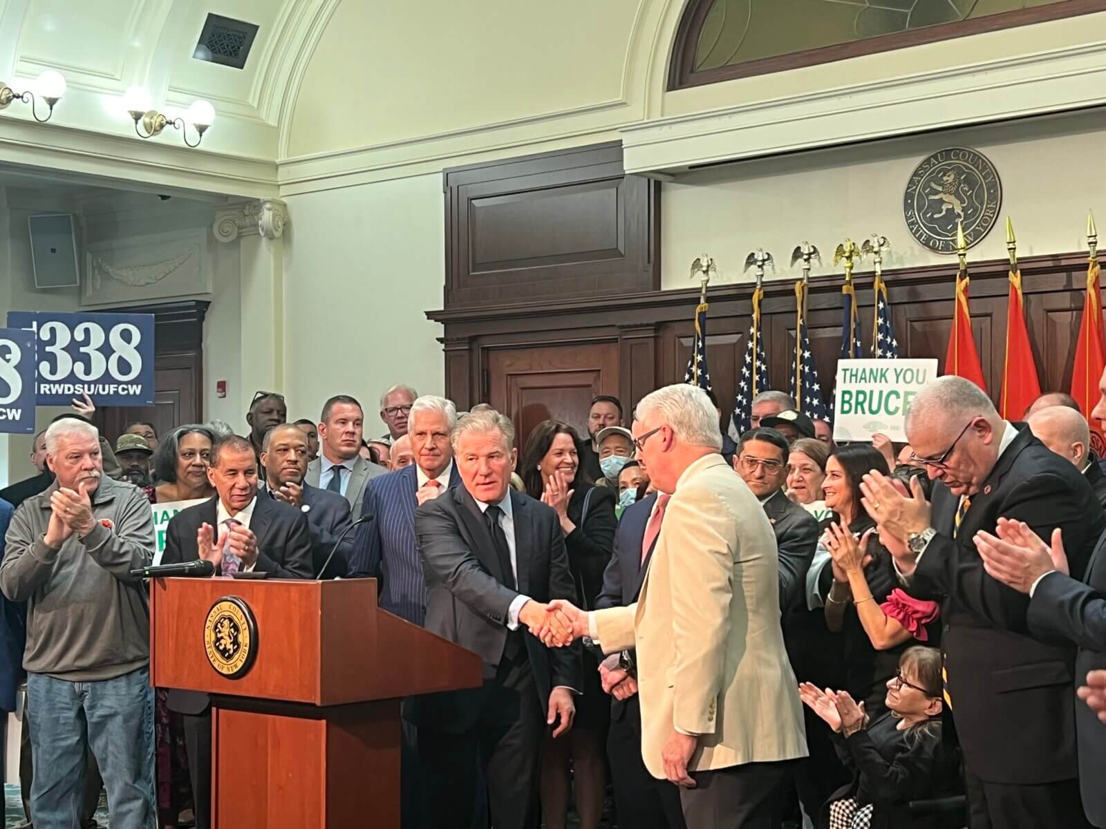 Las Vegas Sands, Nassau County Executive Announce Nassau Hub Deal