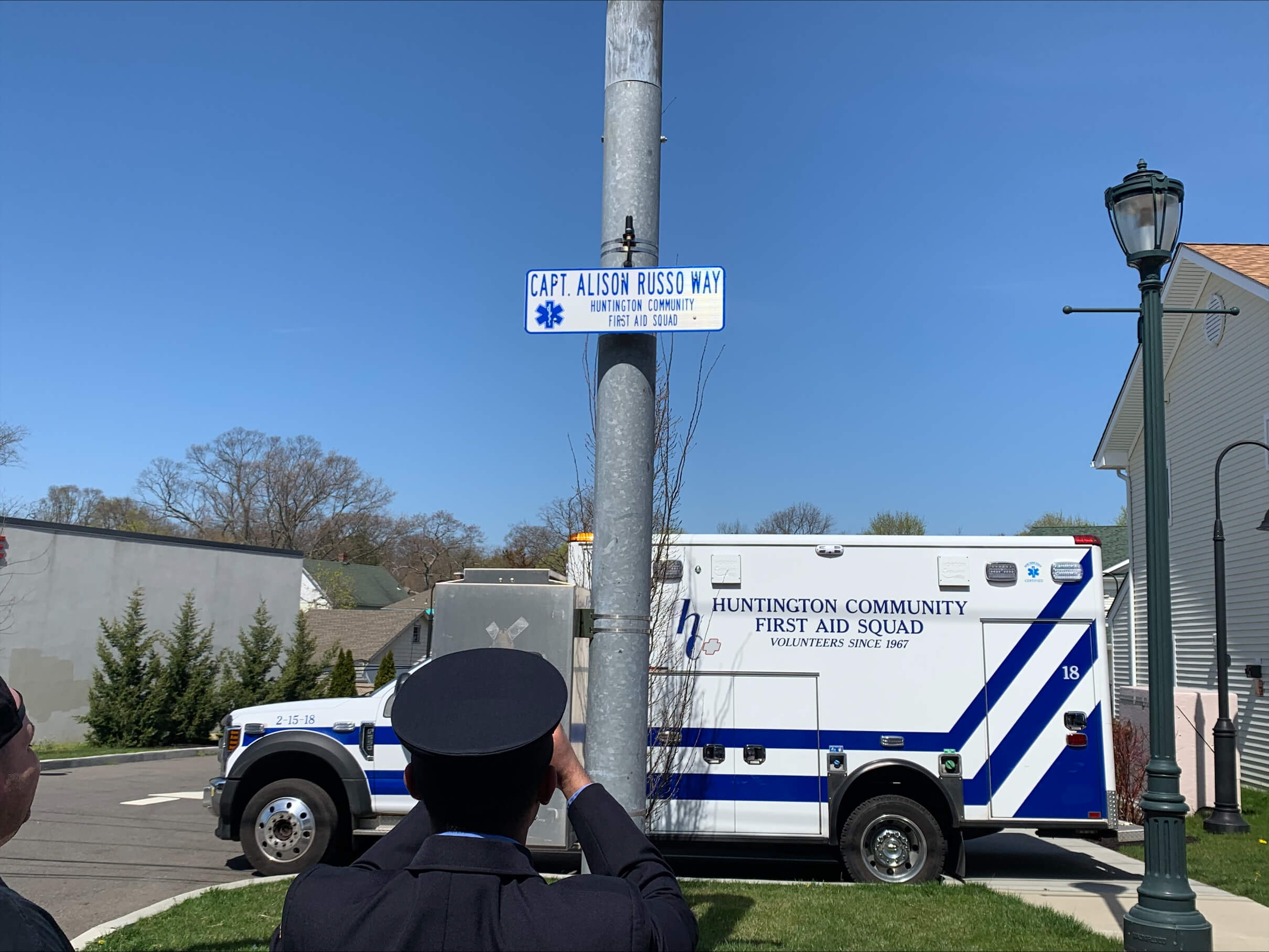 Huntington Station Street Renamed for Slain EMS Capt. Alison Russo-Elling
