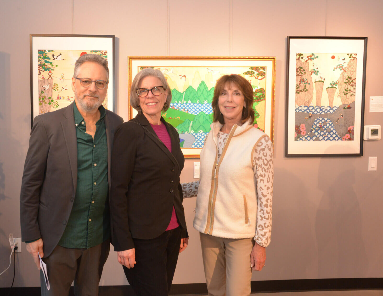 Modern Korean Folk Art on Display at Westbury Arts