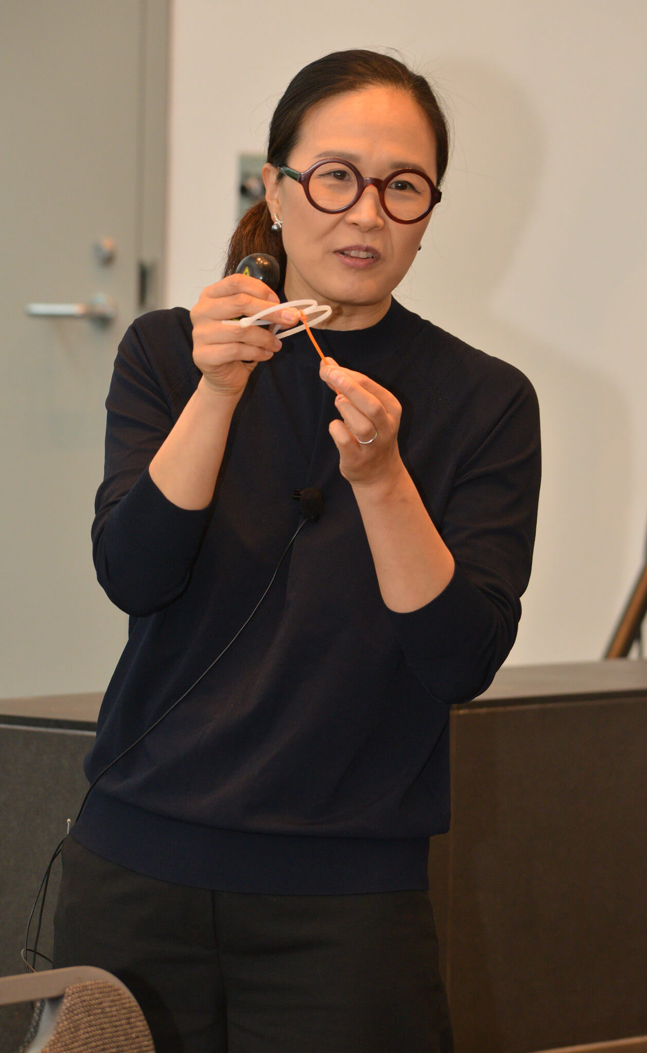 Stony Brook University Charles B. Wang Center Holds Workshop With Artist Sui Park