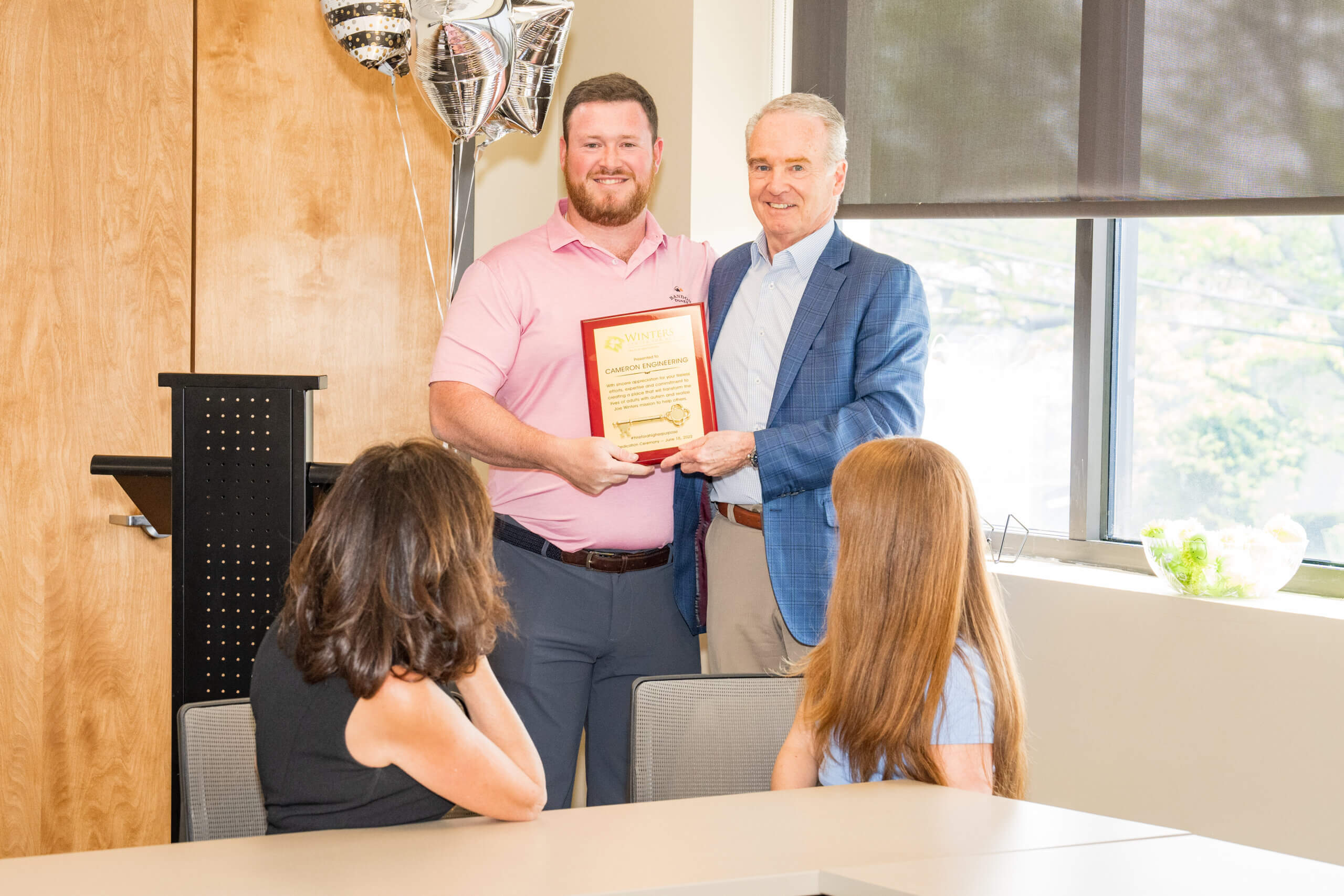 Winters Bros., Cameron Engineering Pay Tribute to Joe Winters, Honor ...