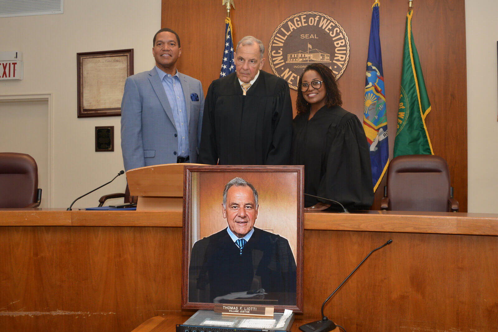 Accolades for Retiring Westbury Village Judge Thomas Liotti