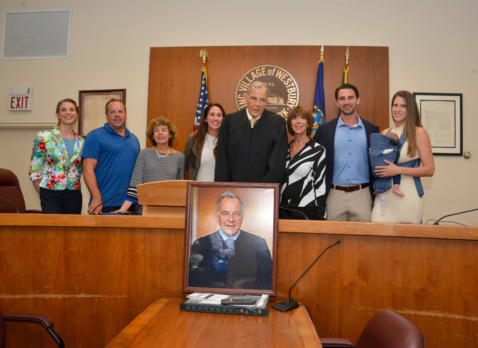 Accolades for Retiring Westbury Village Judge Thomas Liotti