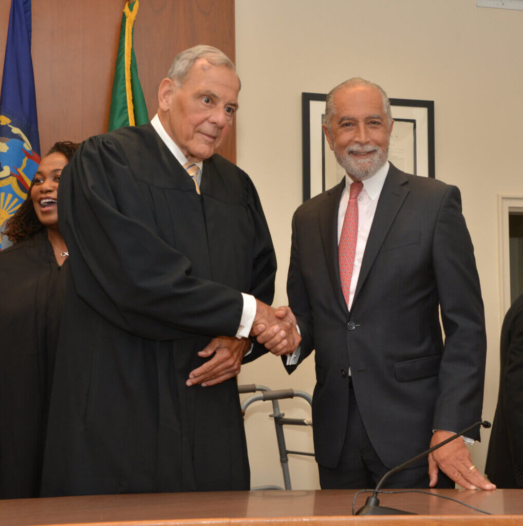Accolades for Retiring Westbury Village Judge Thomas Liotti