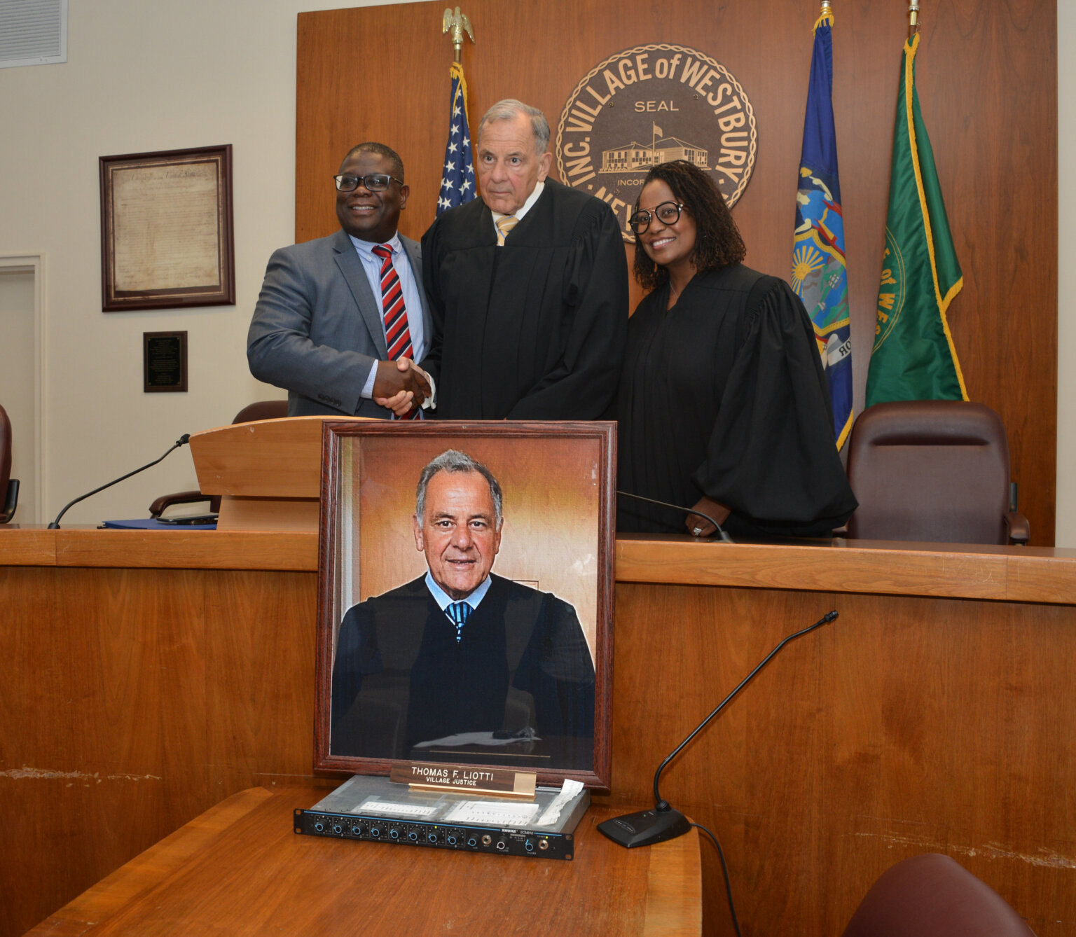 Accolades for Retiring Westbury Village Judge Thomas Liotti