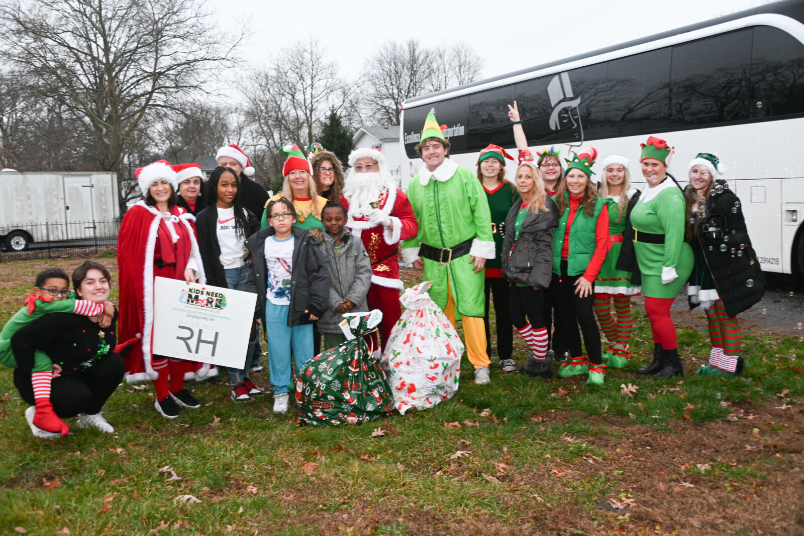 The 9th Annual Kids Need More Holiday Cheer Bus Ride