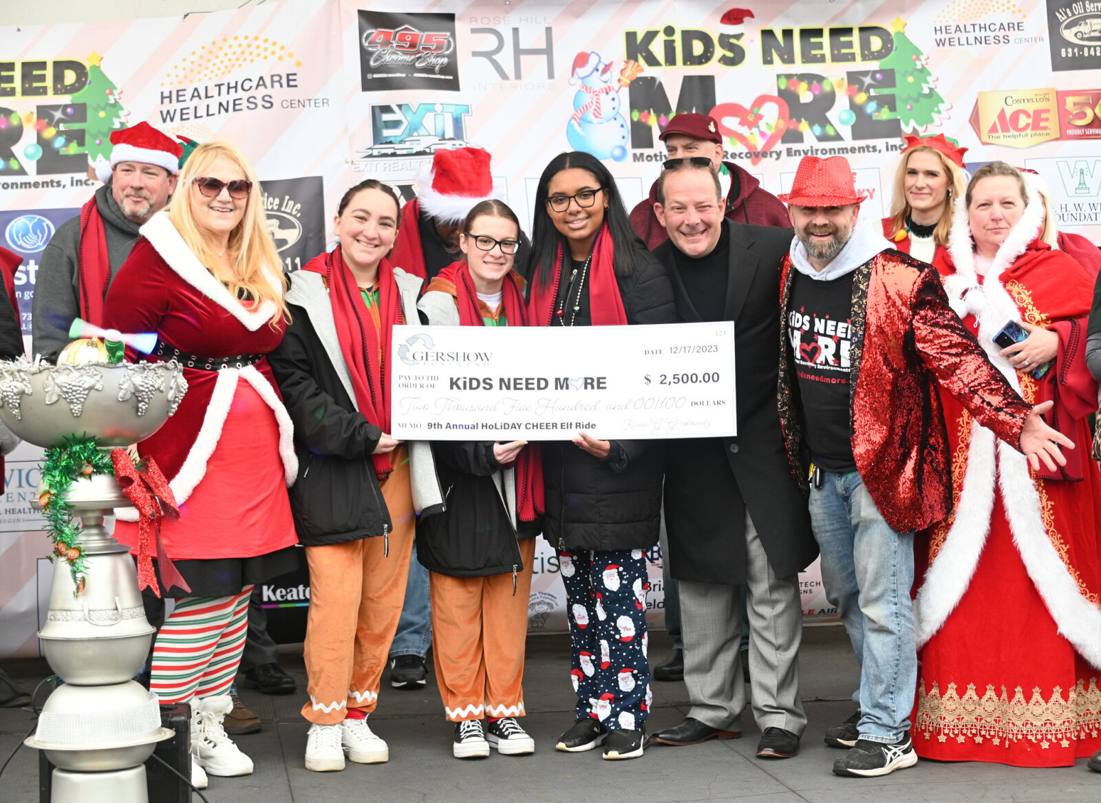 The 9th Annual Kids Need More Holiday Cheer Bus Ride