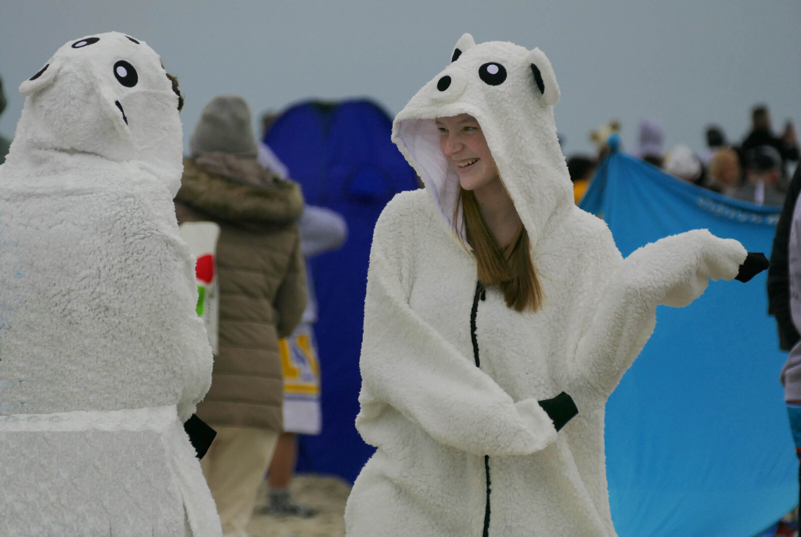 The 24th Annual Long Beach Polar Bear Plunge For The Make A Wish Foundation