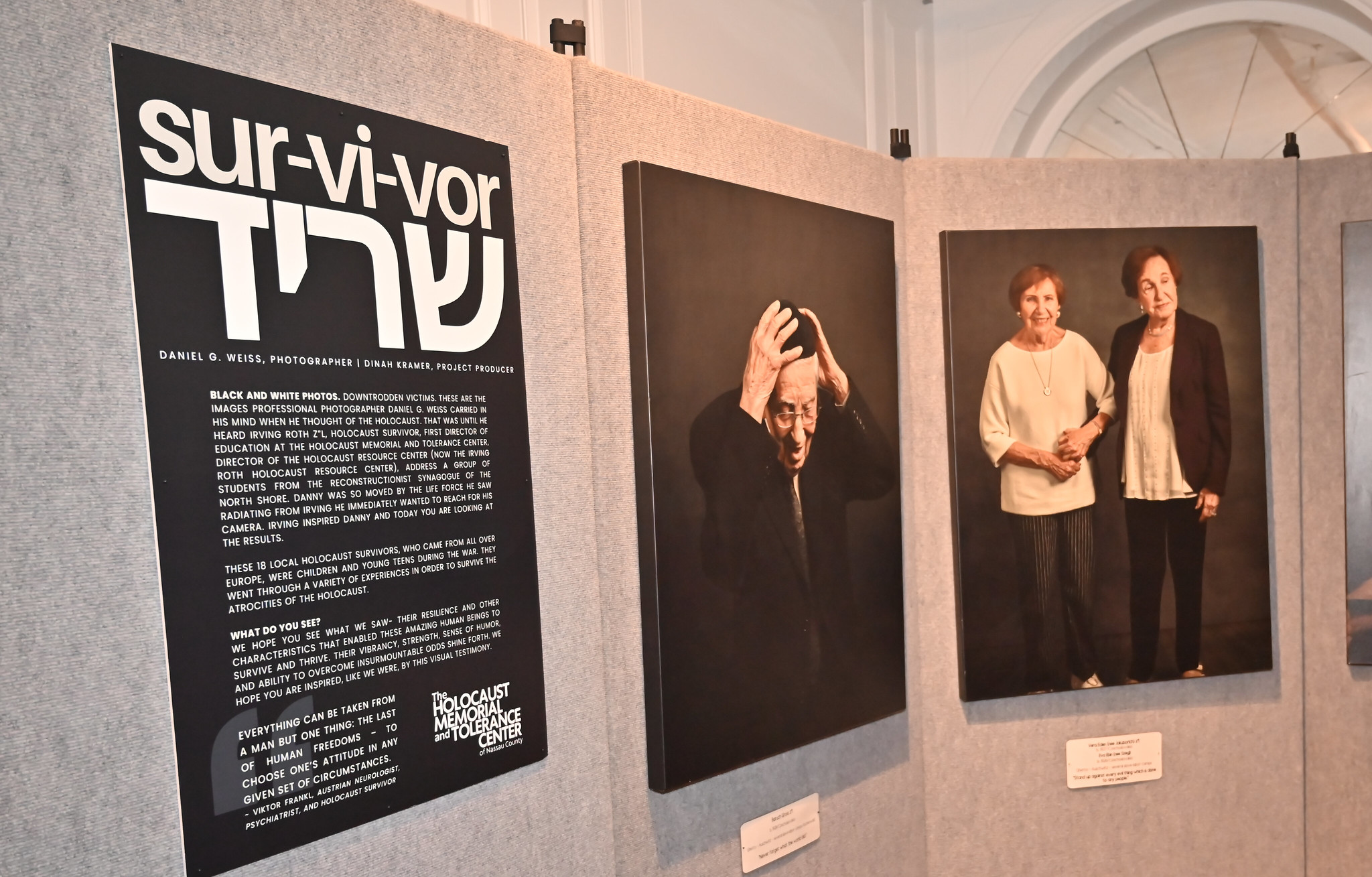 Nassau County Memorial and Tolerance Center “Survivor” exhibit on the ...