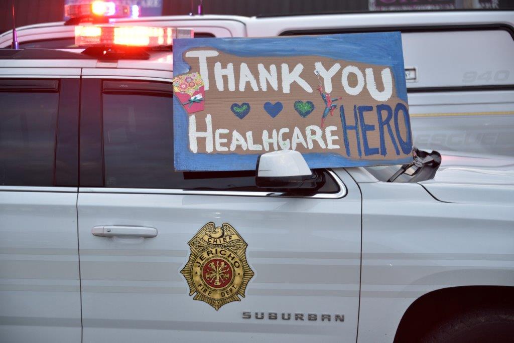 Syosset And Jericho Fire Departments Support Medical Staff