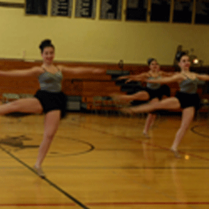 Syosset Kickline Turns Heads