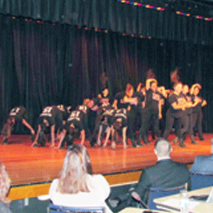 Kickline Performs In Syosset