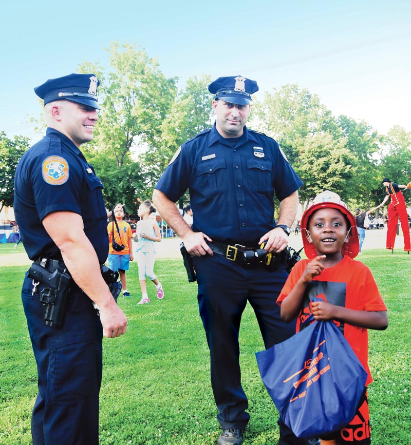 Binding Ties Between Police, Residents