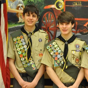 Troop 71 Scouts Become Eagles