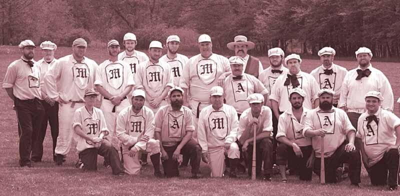 Old Time Base Ball At Old Bethpage