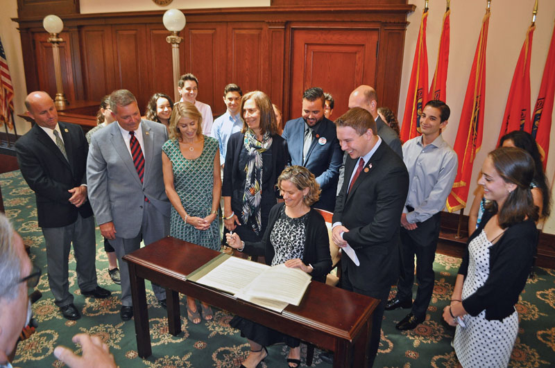 County Executive Laura Curran Signs Bullying Prevention Bill