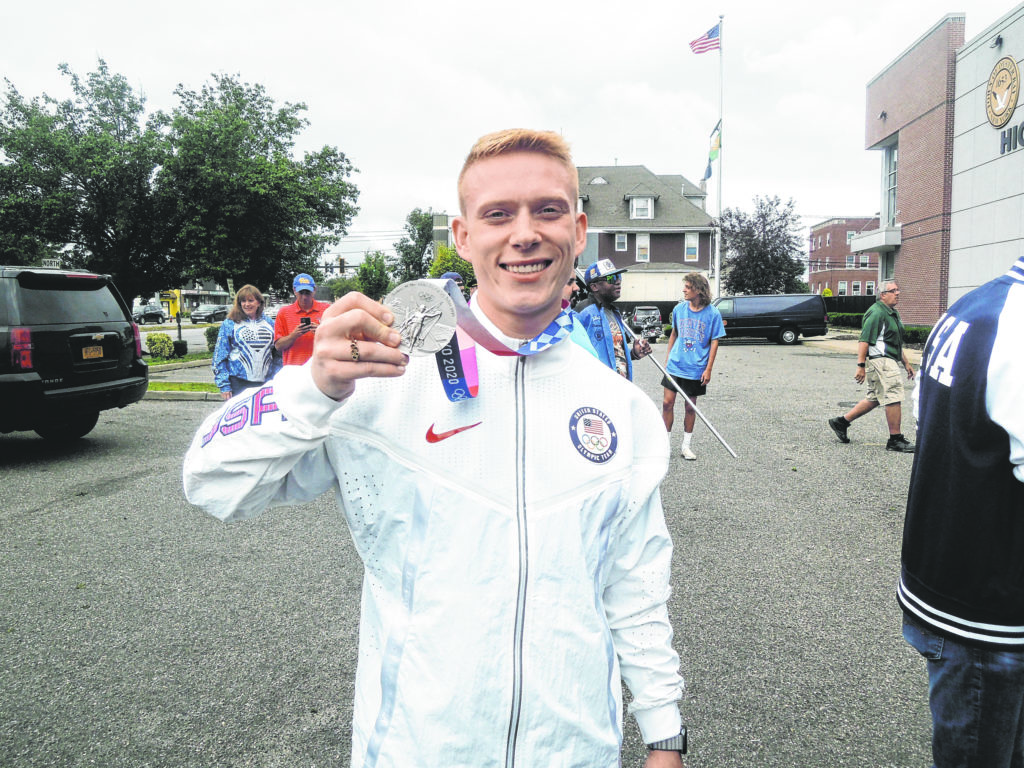A Sort Of Olympic Homecoming: Silver medalist Andrew Capobianco returns ...