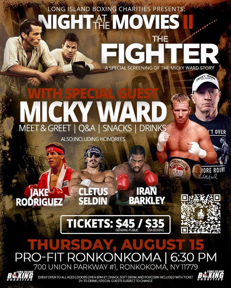 Legendary Boxer Micky Ward Coming to Long Island For Film Screening