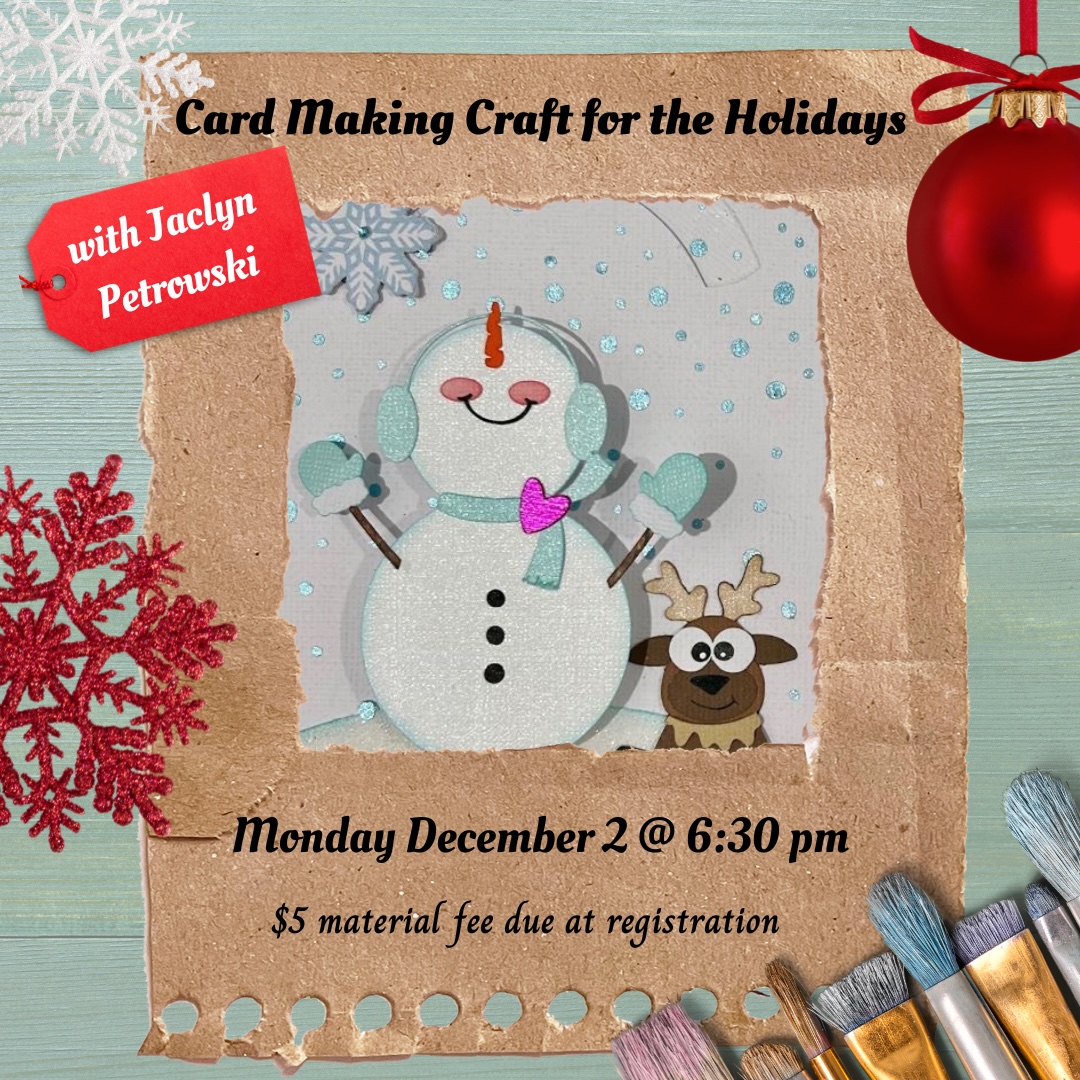 Holiday card making at Mineola memorial library – LI Press