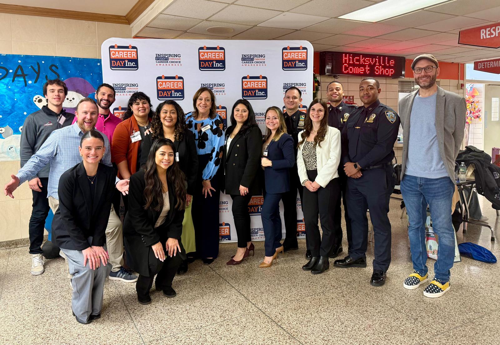 Hicksville High School students participate in Career Day Inc. – LI Press