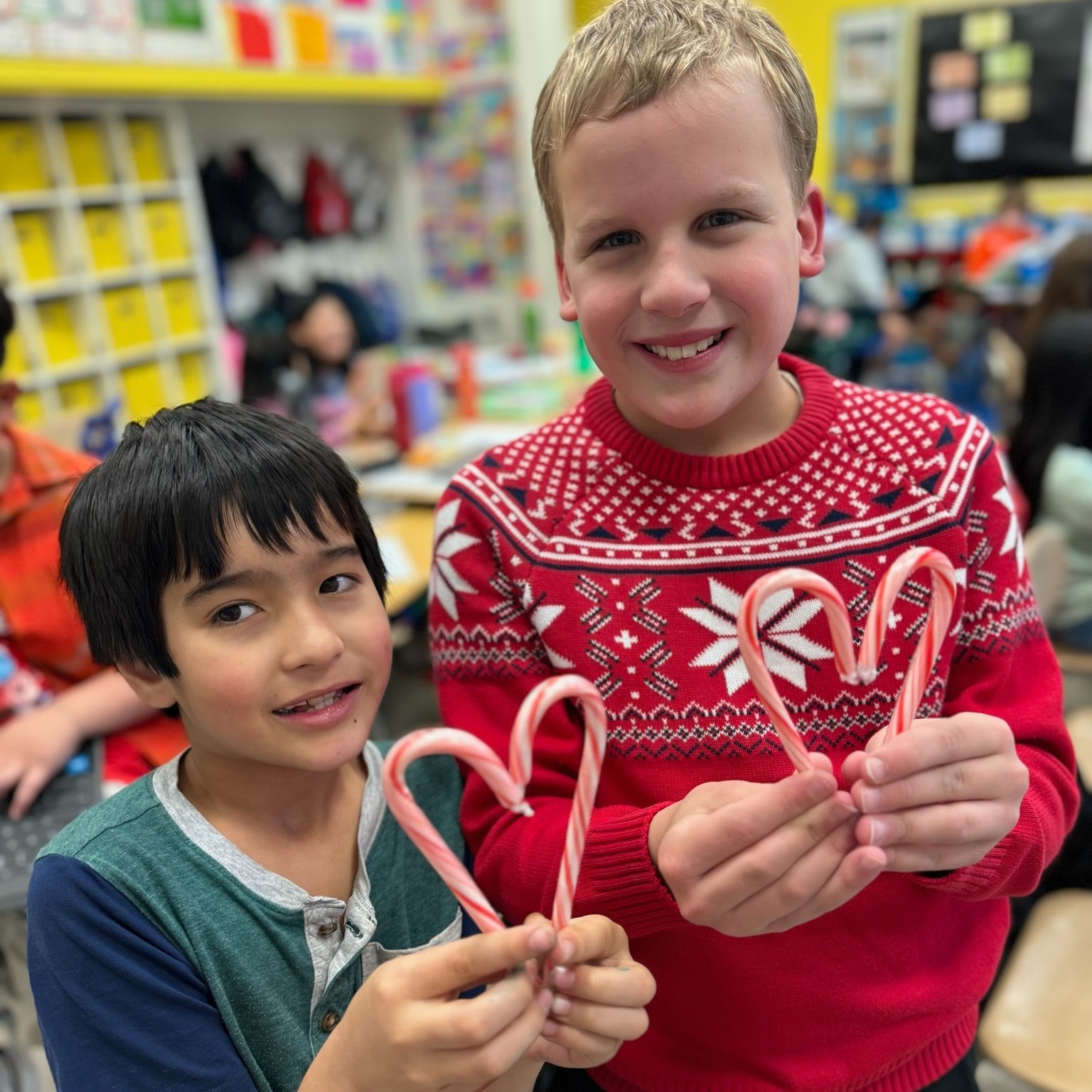 Munsey Park Elementary’s Candy Cane Olympics