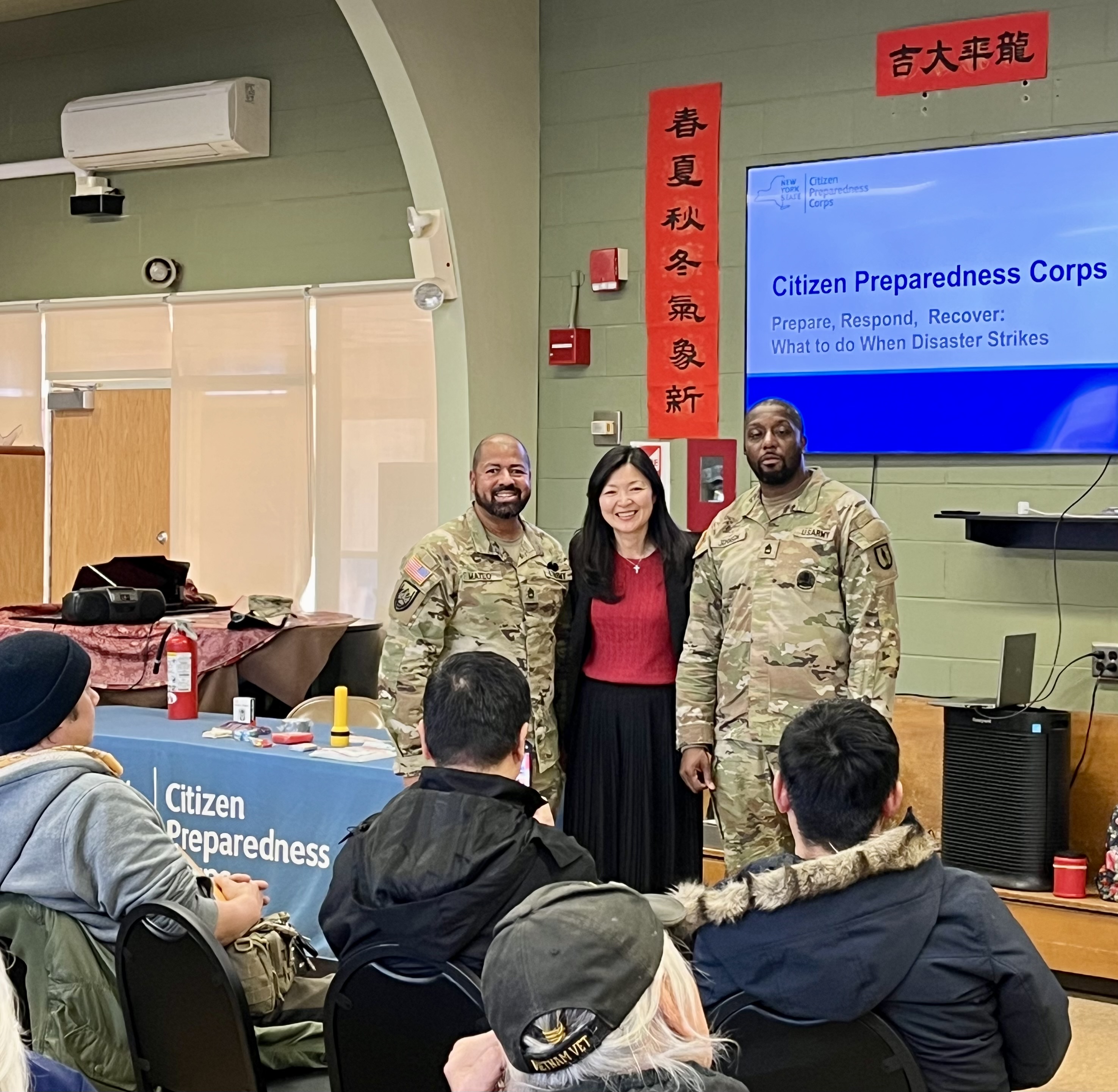 Councilwoman Christine Liu hosts citizen preparedness training program ...