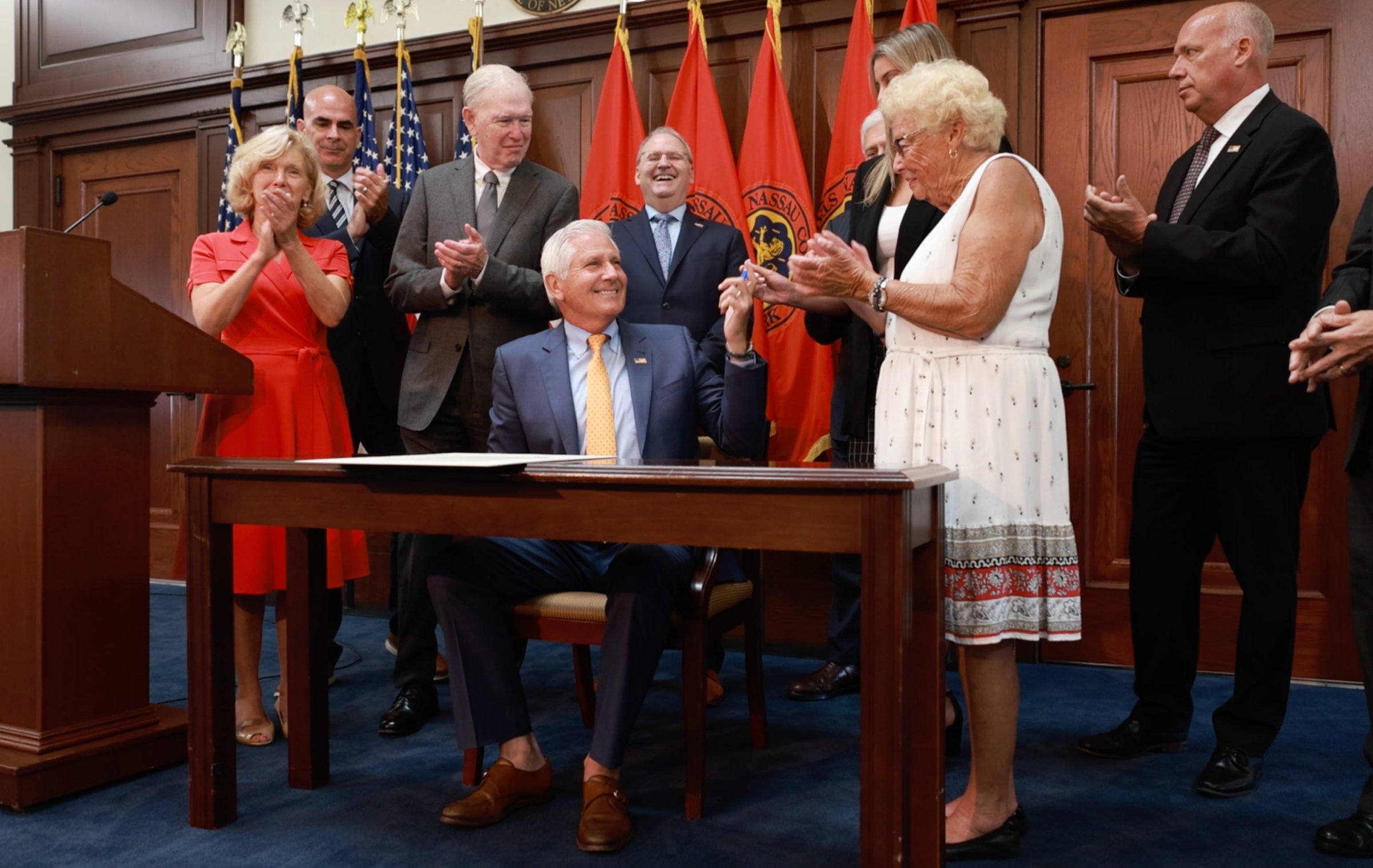 Nassau judge upholds Blakeman’s ban on trans women in sports