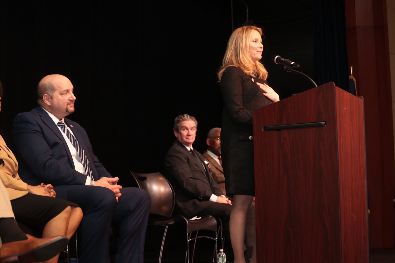 U.S. Rep. Gillen addresses constituents at in-district swearing-in