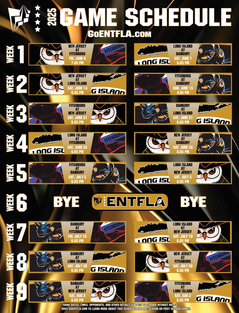 Long Island football team releases full schedule