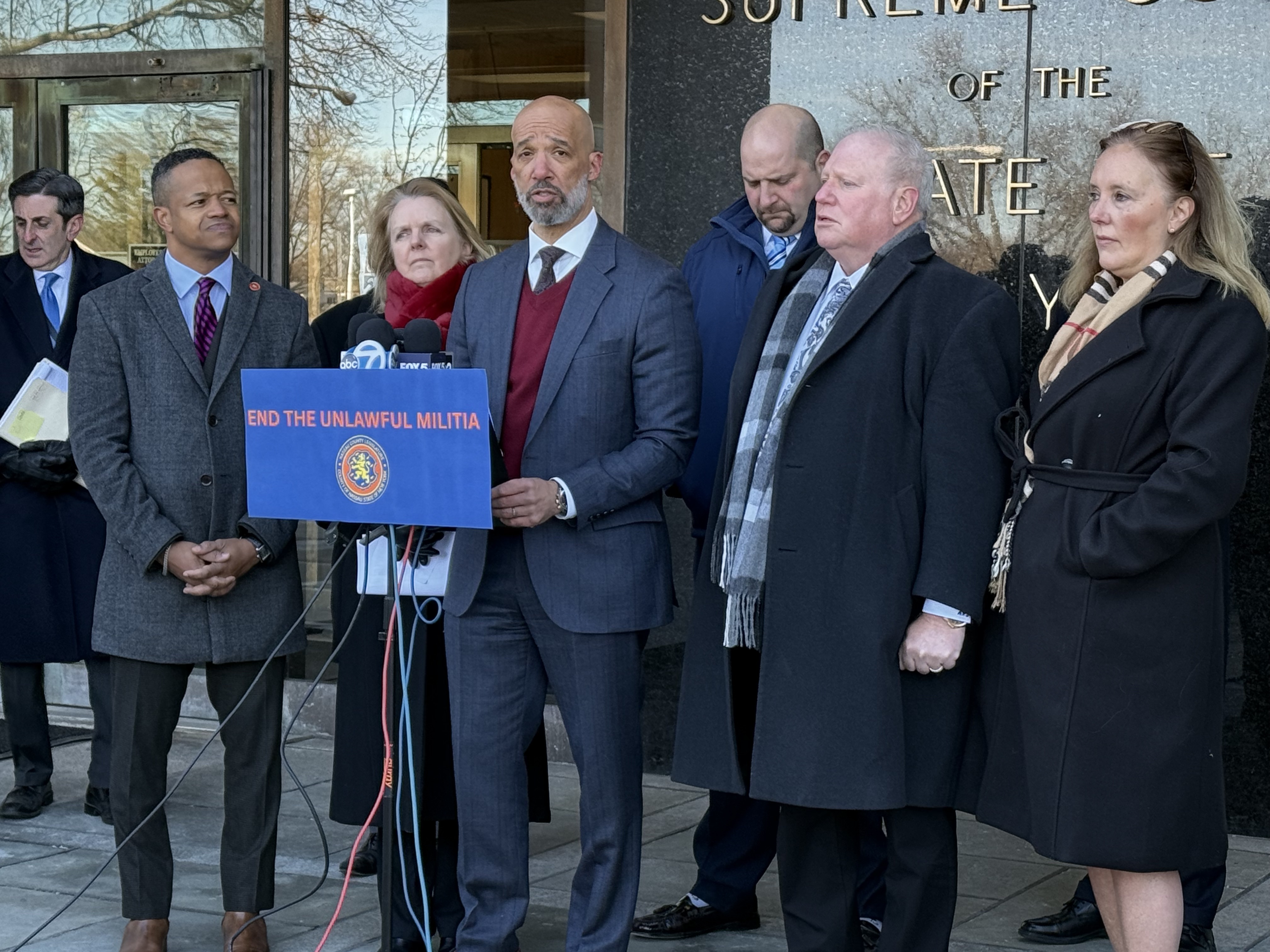 Nassau lawmakers sue Blakeman, sheriff over ‘private militia’