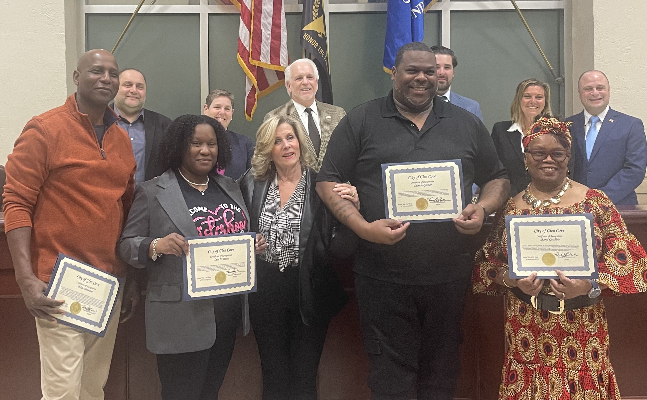 Glen Cove council honors leaders during Black History Month, addresses salary concerns