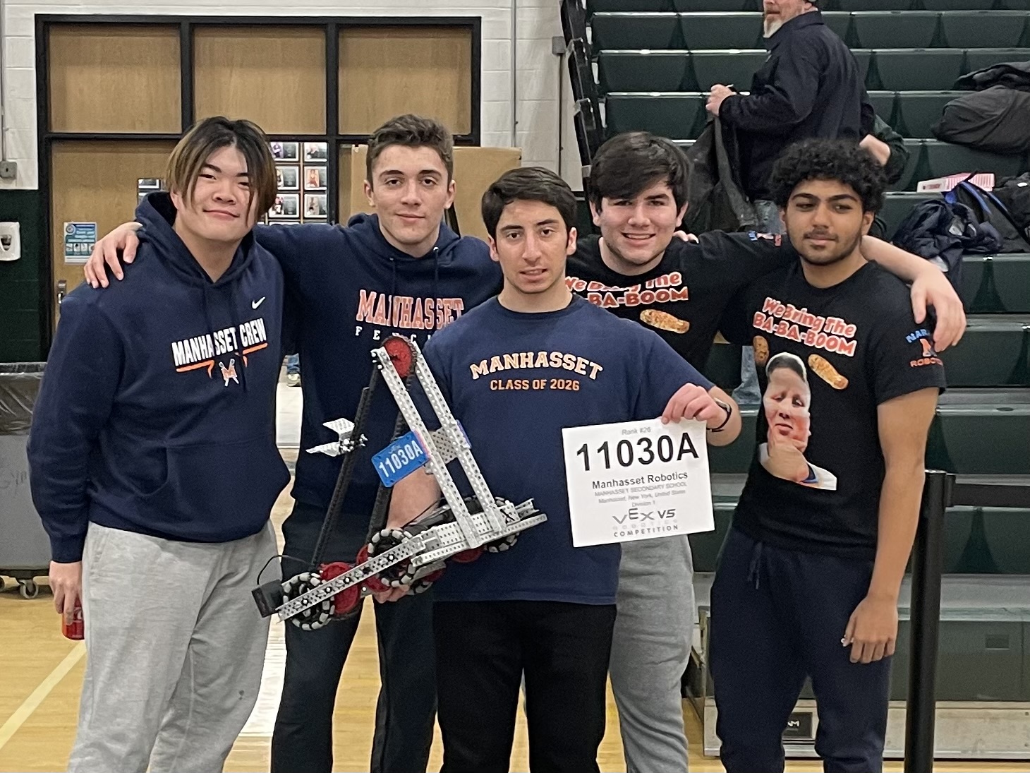 Manhasset Robotics Team finishes in quarterfinals
