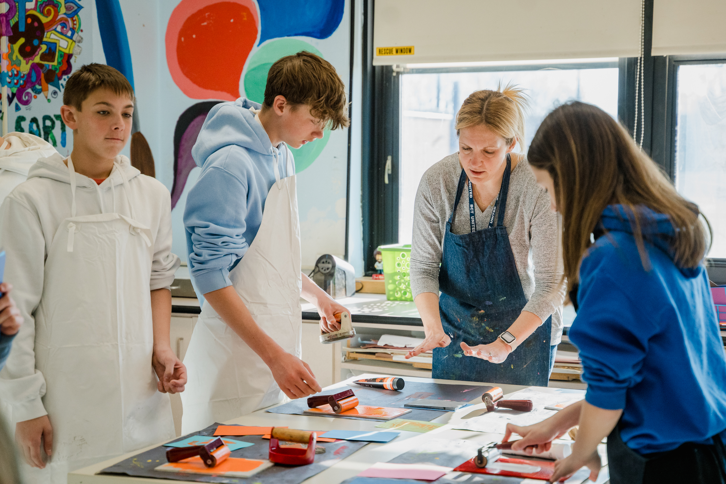 John F. Kennedy Middle School students explore printmaking – LI Press