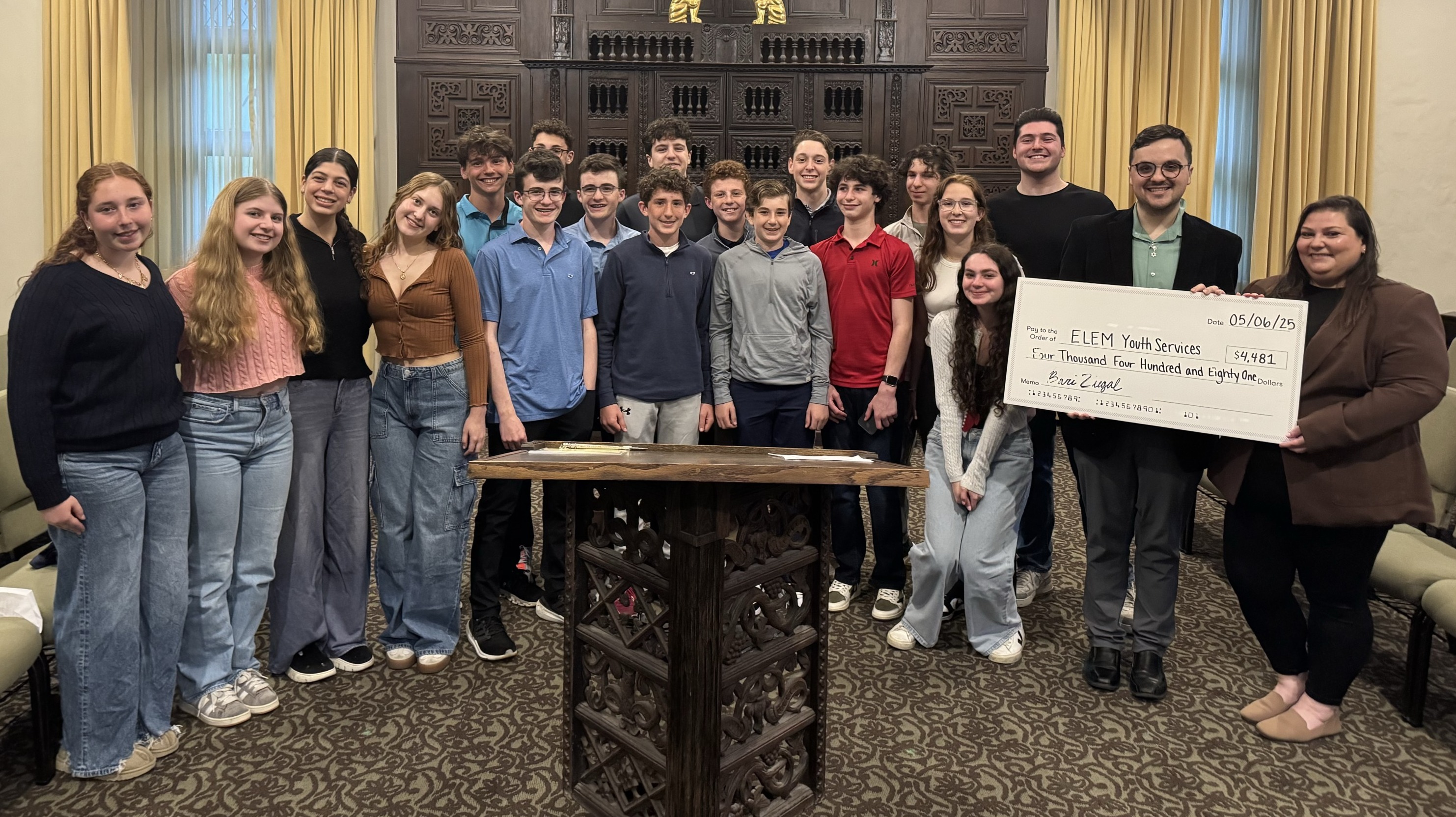 The Community Synagogue in Port Washington donates grant to Israeli ...