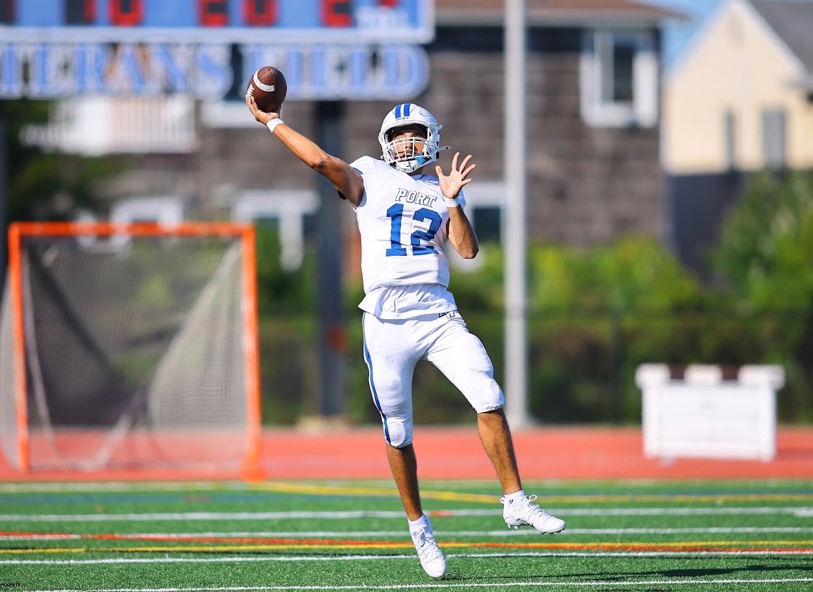 Quarterback and leader: Port Washington’s Harry Eynon shines early