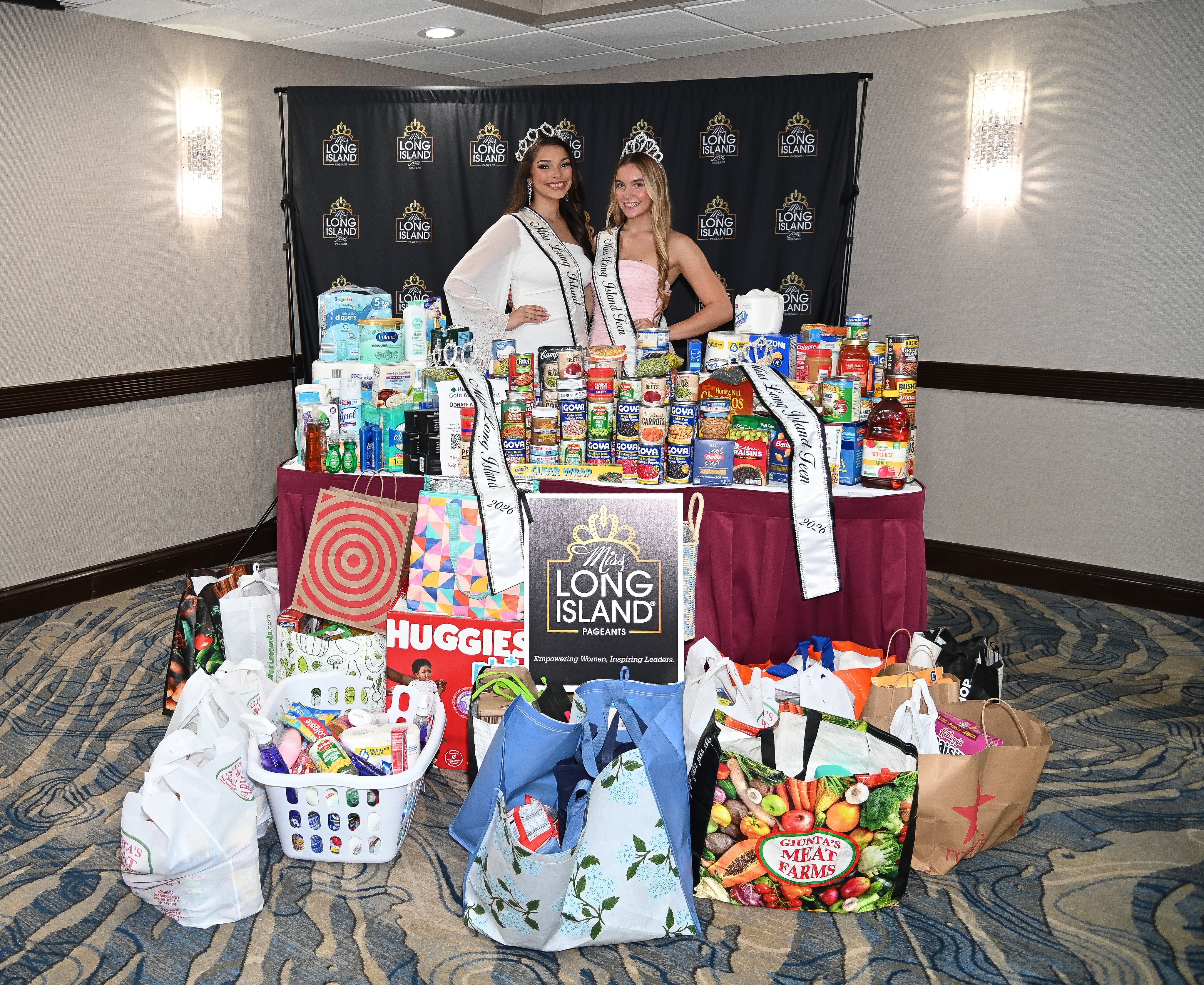 Miss Long Island pageant contestants join with Island Harvest to combat ...