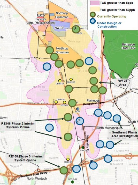 Some hopeful signs in decades of worry and delay over Bethpage toxic plume
