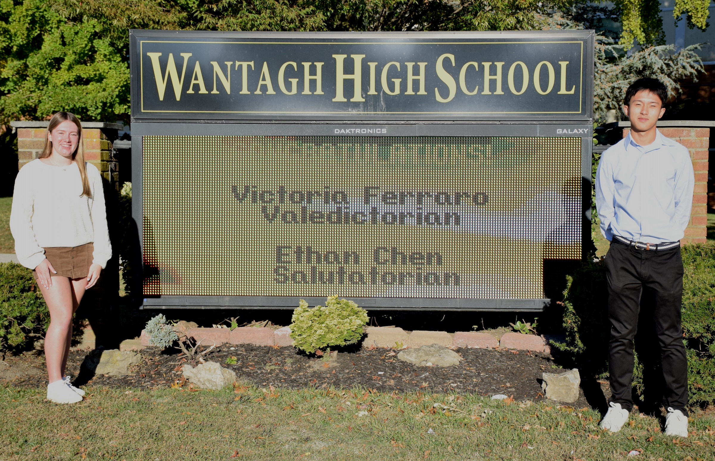 Wantagh High School names top two students of Class of 2026