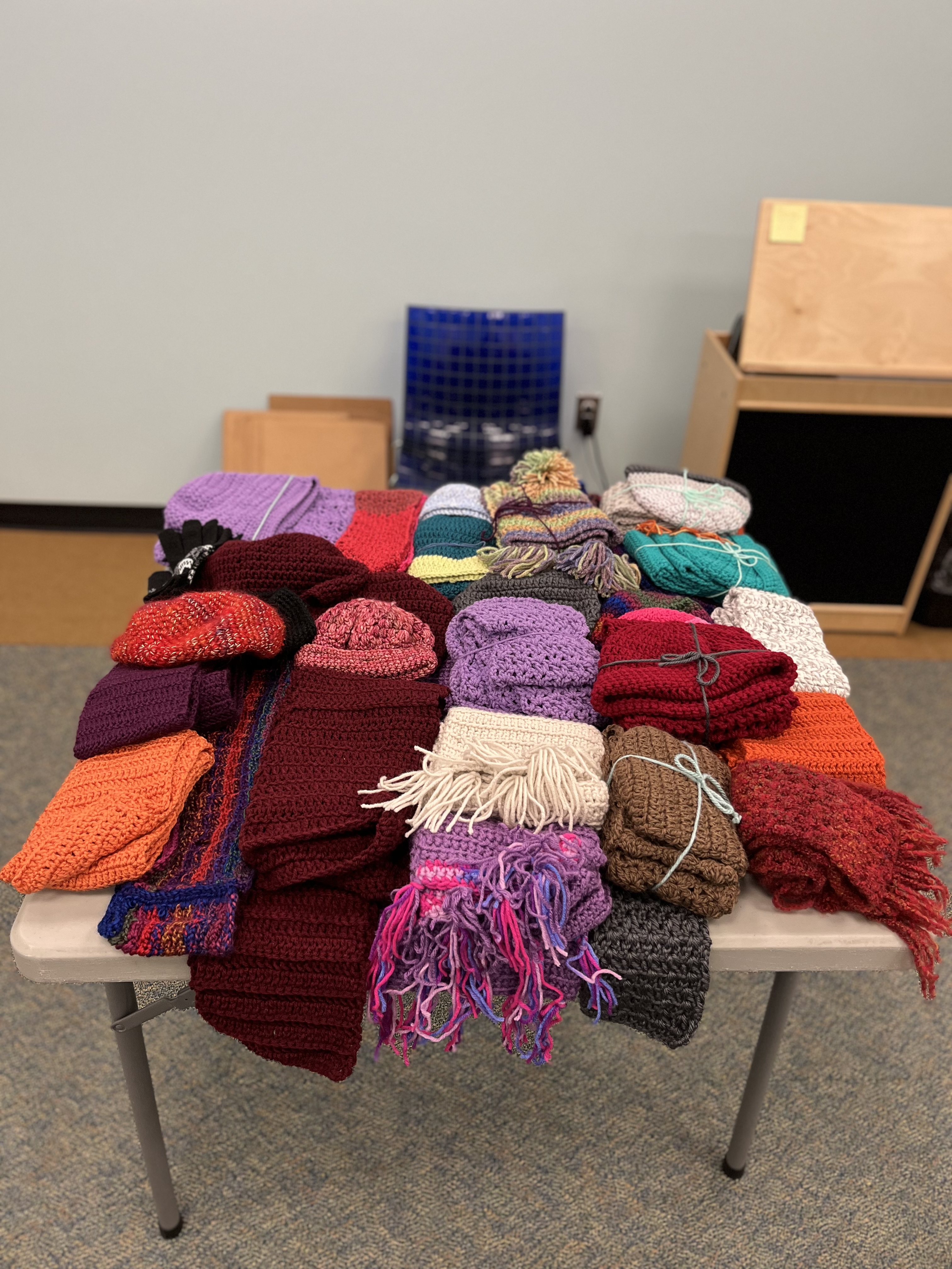 Crocheting for a cause: A weekly labor of love at the Shelter Rock ...